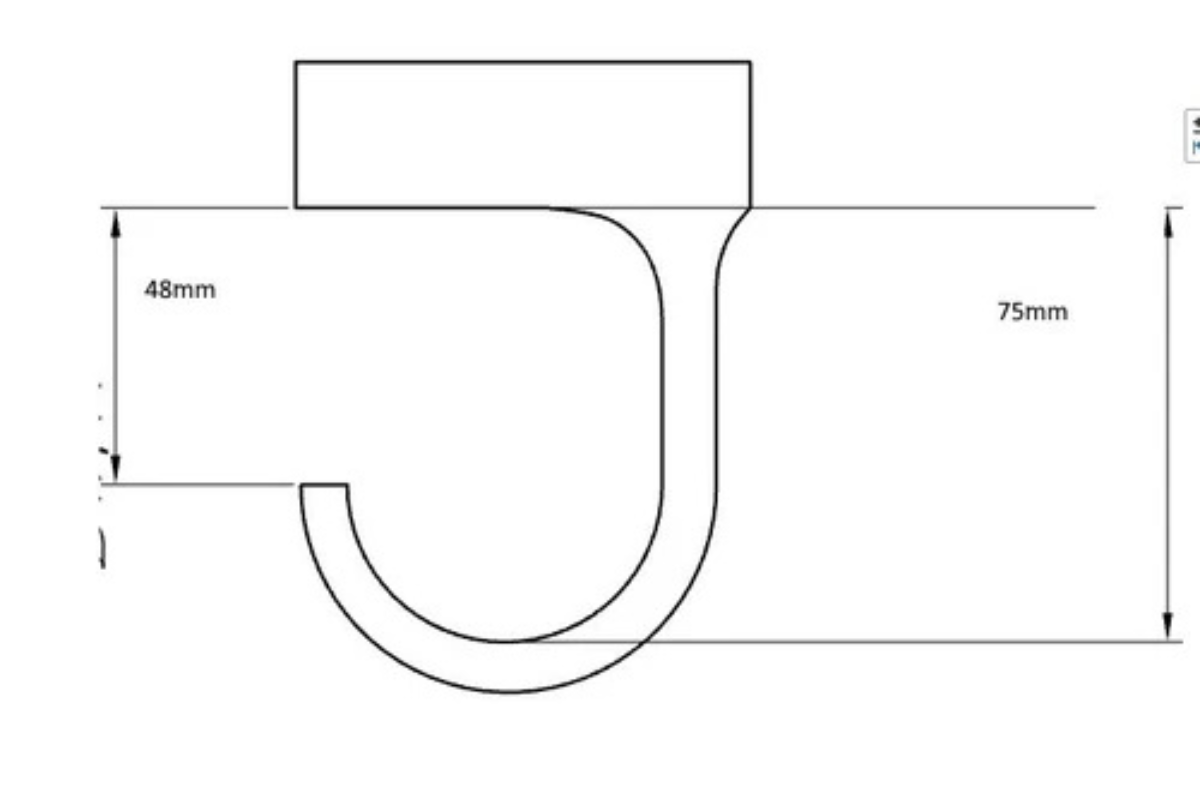 Strong Magnetic Hook for Van Window Pole - No Drilling Required | Laytan