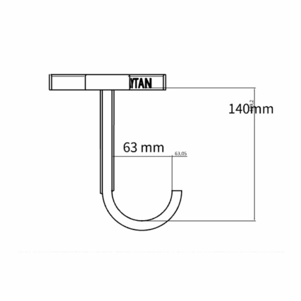 V2.6 Magnetic Hook – No-Drill Tool Storage (Heavy-Duty, Repositionable ...